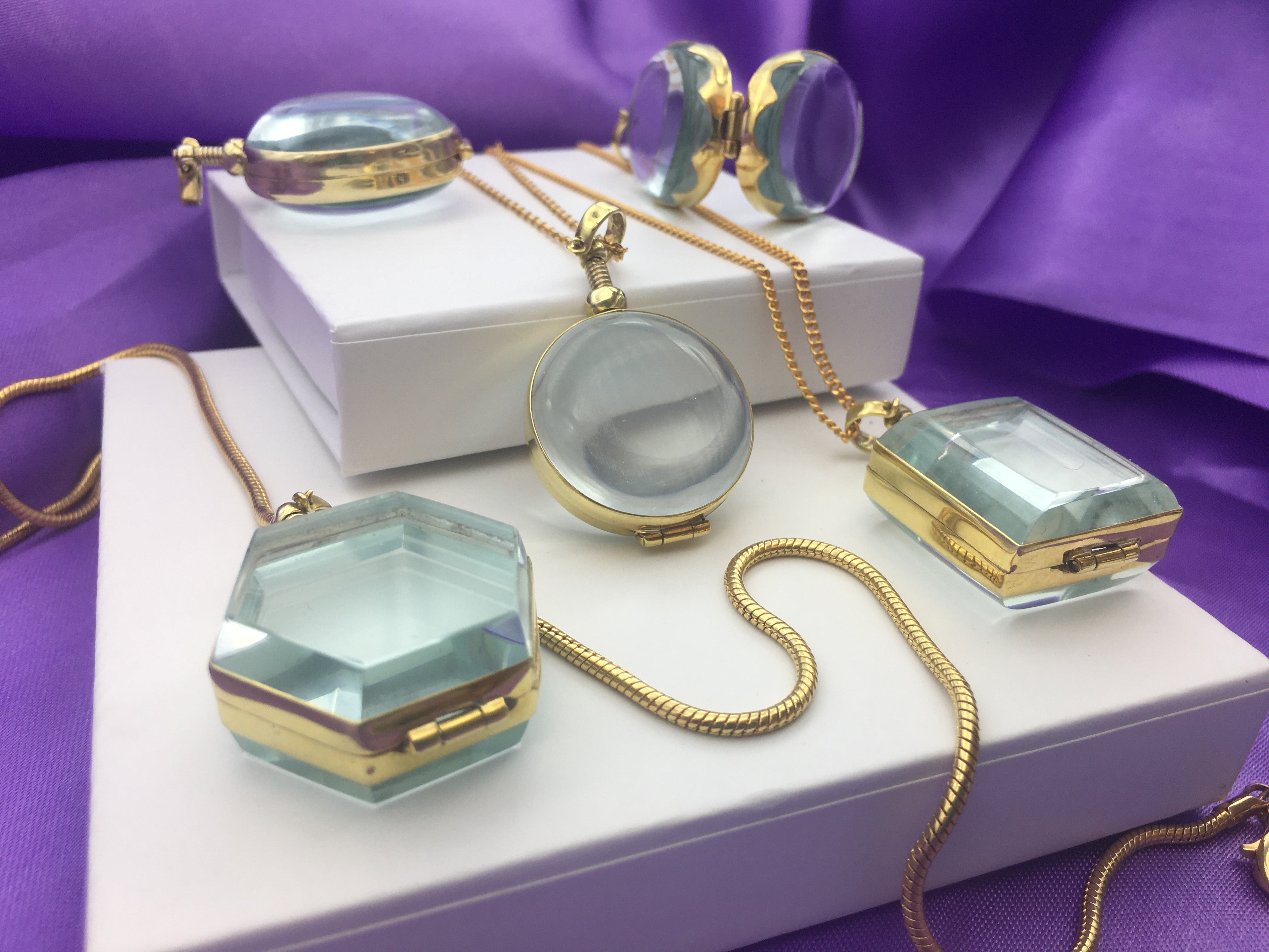 Gold Vermeil Lockets – Mon Bijoux